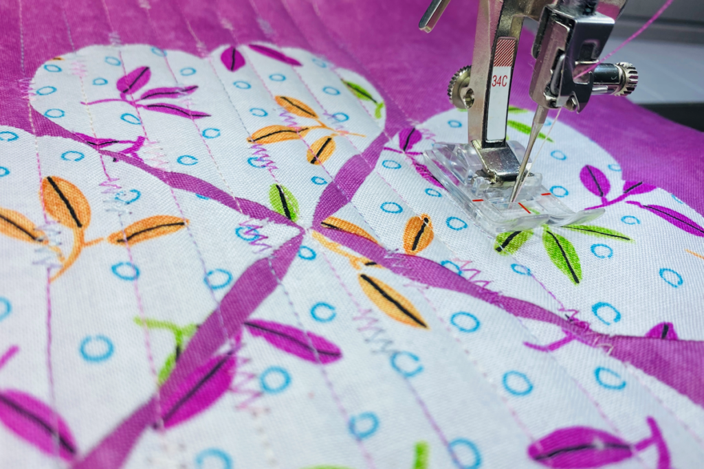 Easy Applique Mug Rug - Sewfeet