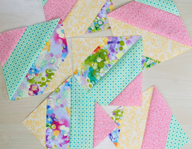 Tube Quilting: Easy Chevron Design - Sewfeet