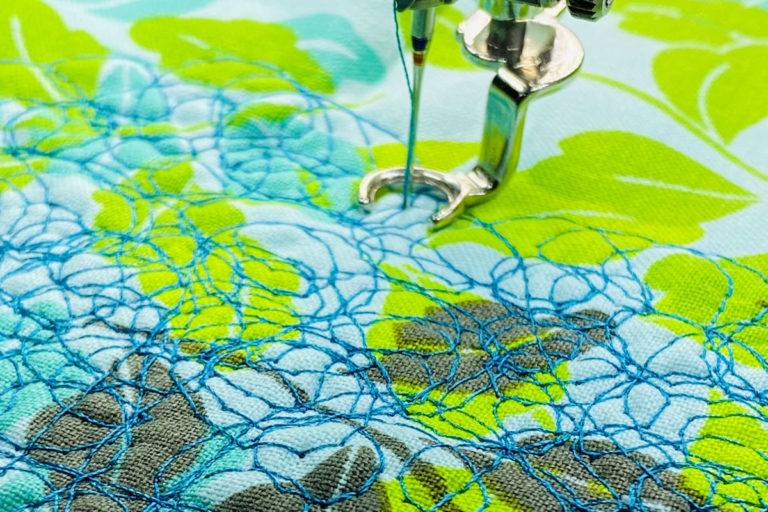 A Fun Way to Practice Beginning Free-motion Stitching - Sewfeet