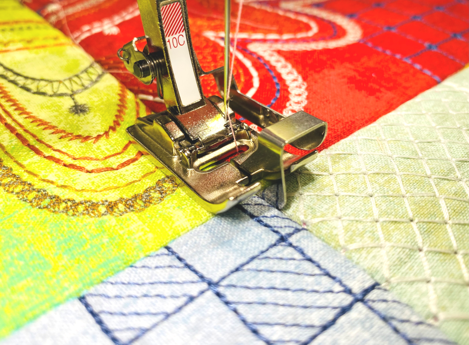 Improve Your Stitch-in-the-Ditch Technique - Sewfeet